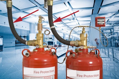 Daftar Peralatan dalam Fire Suppression System (FM200)