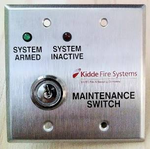 Kidde® Key Maintenance Switch