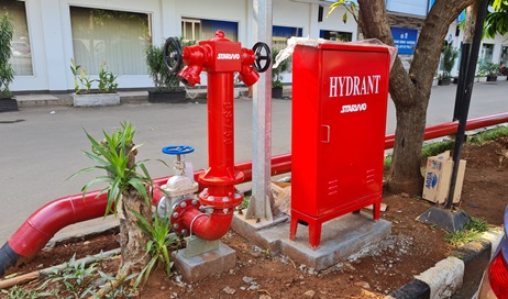 Pengadaan dan Instalasi Fire Hydrant di NTMC Korlantas Polri