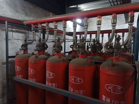 Refilling Gas Clean Agent HFC-227ea di PLTU Jeneponto